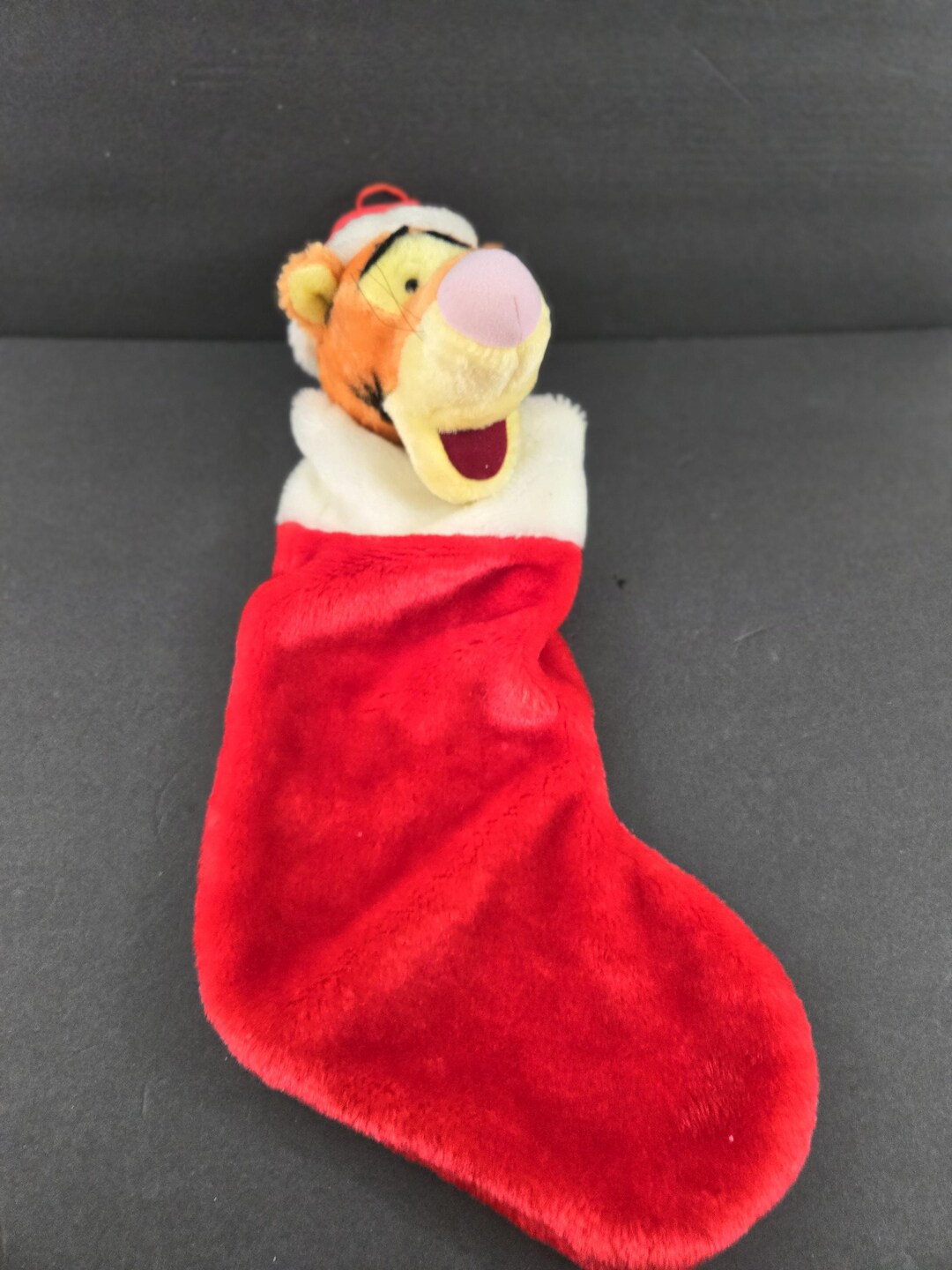Disney Tigger From Winnie the Pooh Plush Stocking 3D Christmas Vintage ...