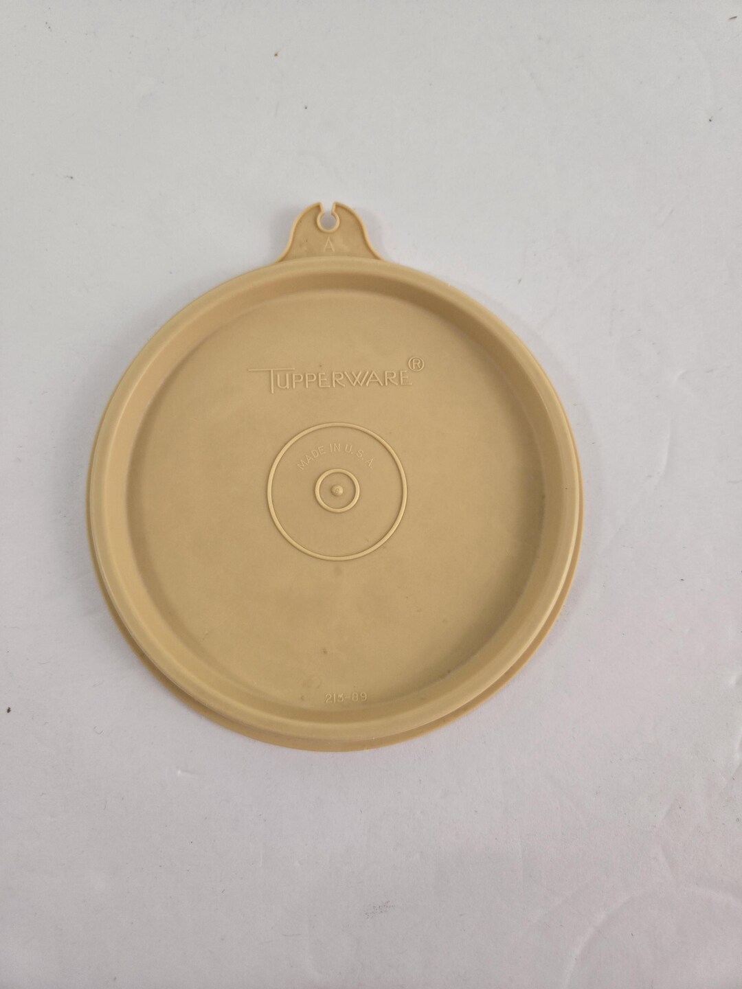 Tupperware Replacement 215 Lid Cover Seal Only 4.5 A Tab Tan Beige - Etsy