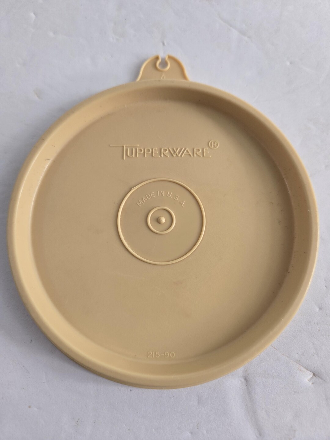 Tupperware Replacement 215 Lid Cover Seal Only 4.5 A Tab Tan Beige - Etsy