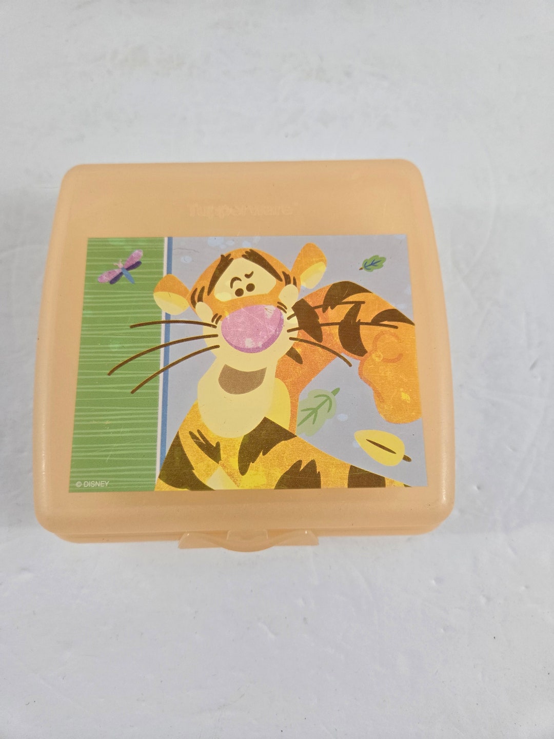 Tupperware Sandwich 3752 Keeper Container Hinged Disney Winnie Pooh ...