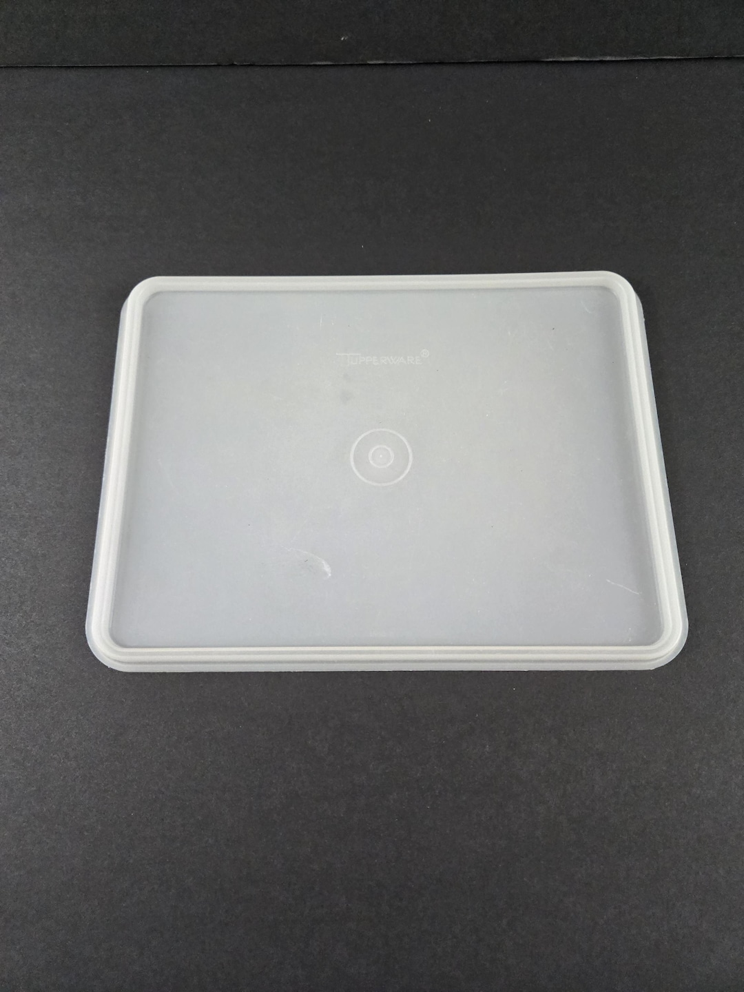 Tupperware Replacement Lid ONLY 1580 Sheer 6.5 X 9" for Stow N Go ...