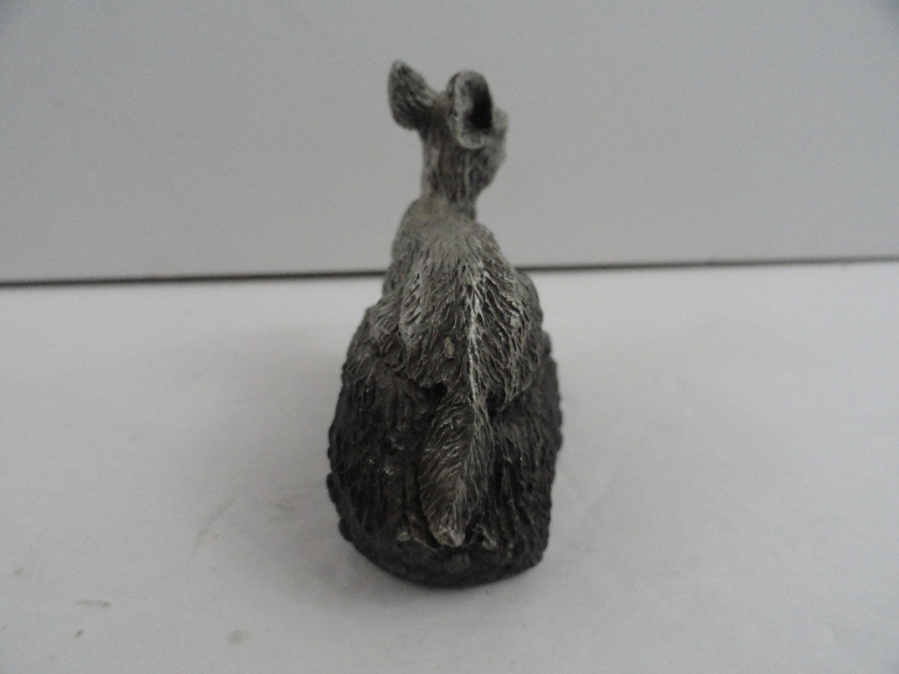 2" Deer Fawn Pewter Metal Decor Small - Etsy