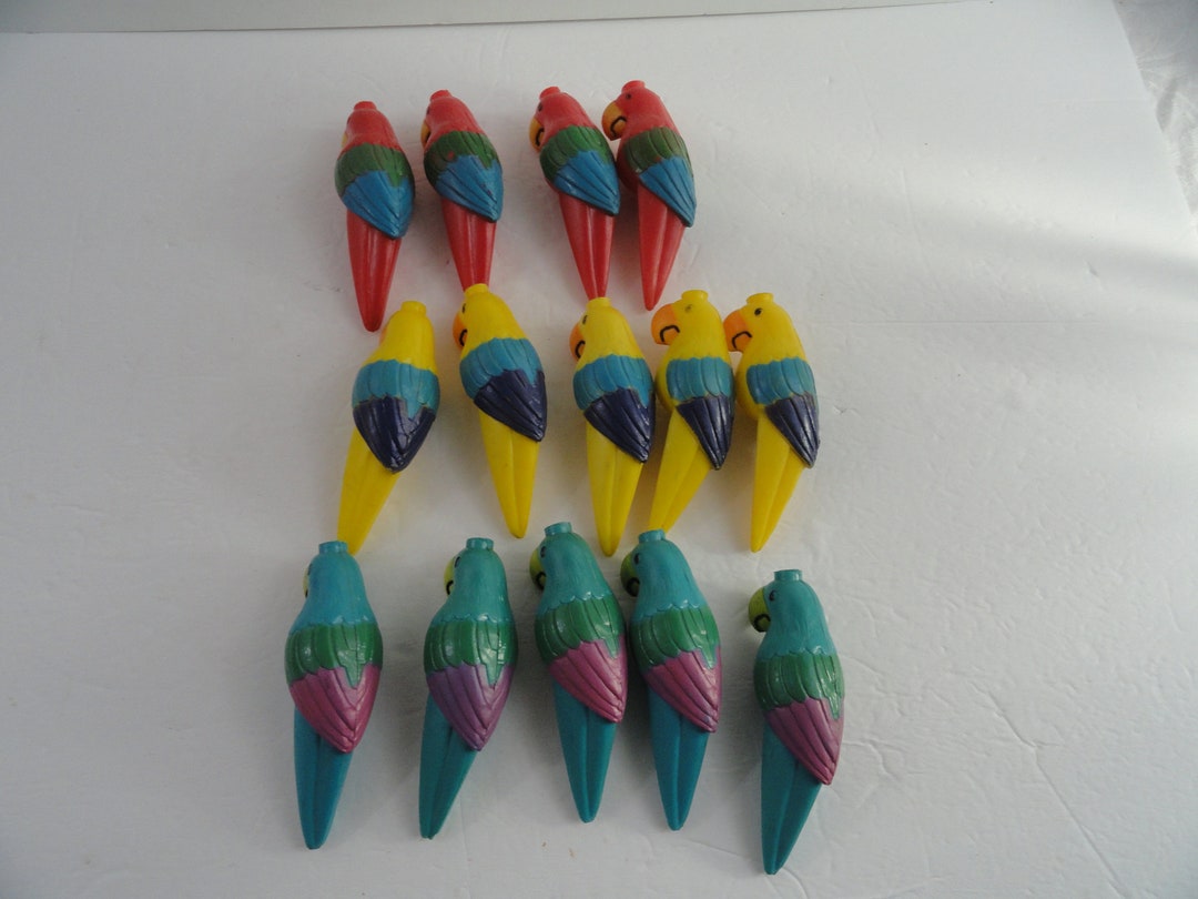 14 Parrot String Light Covers Tropical Novelty Tiki Bar - Etsy
