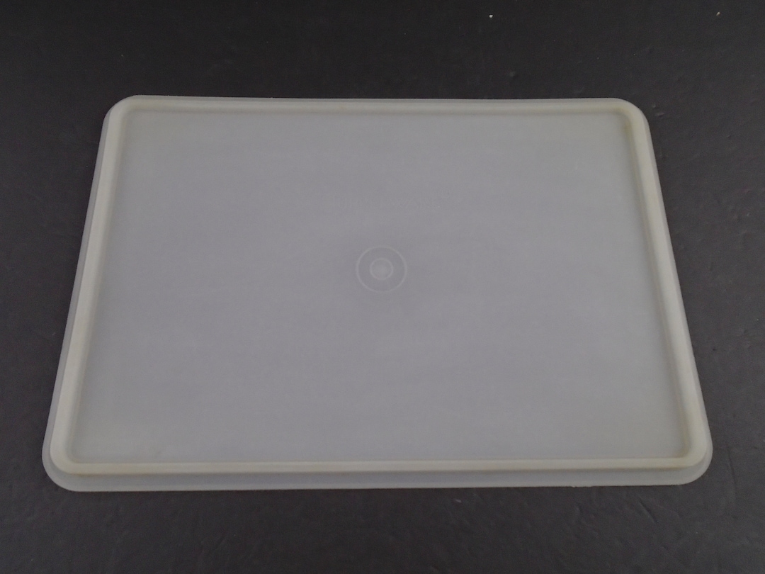 Vintage Tupperware Sheer 9x13 Replacement Lid ONLY 291 Fits Deli Keeper ...