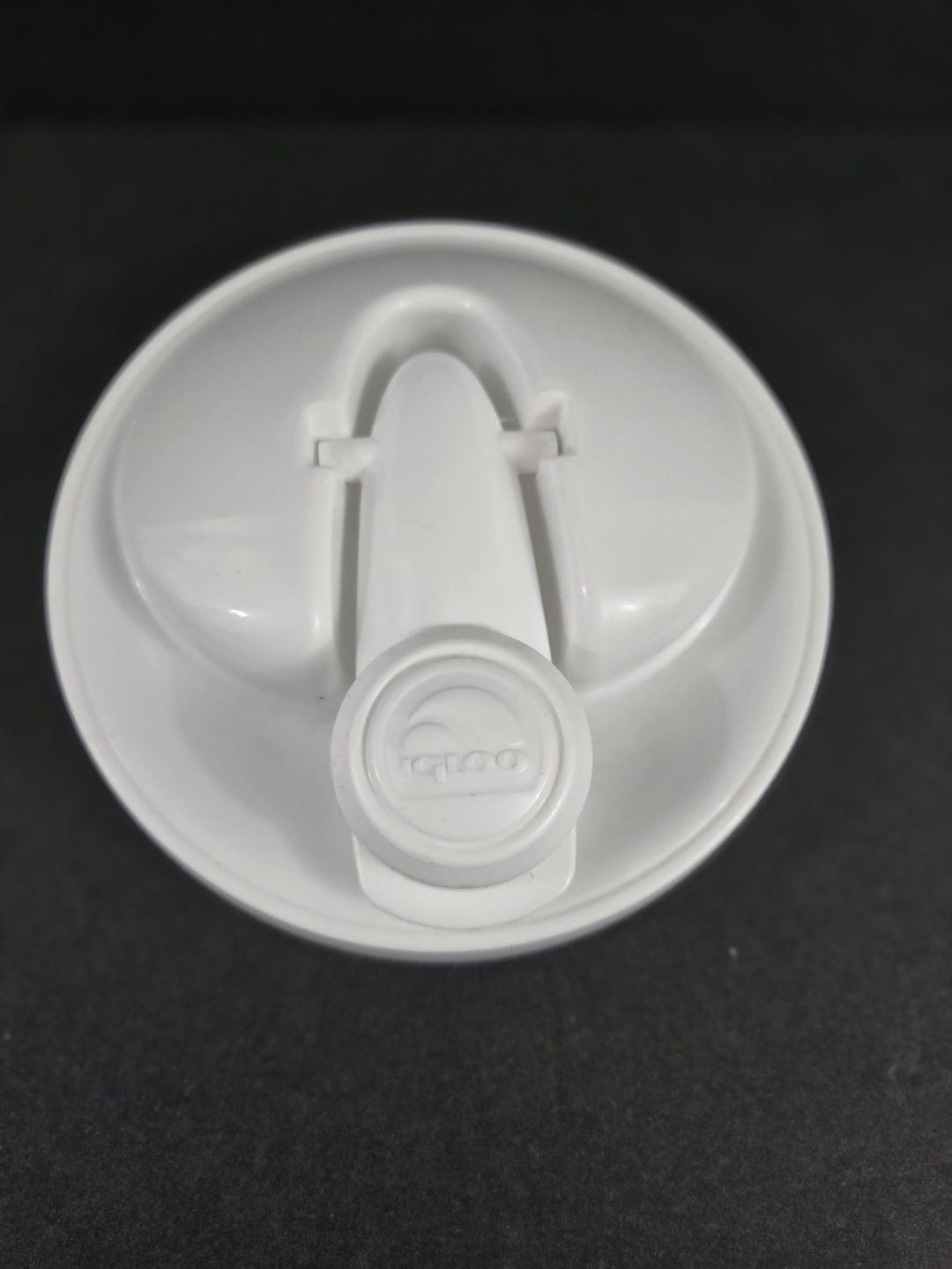 Igloo Water Cooler Jug Replacement Screw Lid ONLY White Flip Spout 5.5 ...