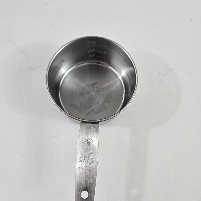Vintage Steel Silver Cup - Etsy