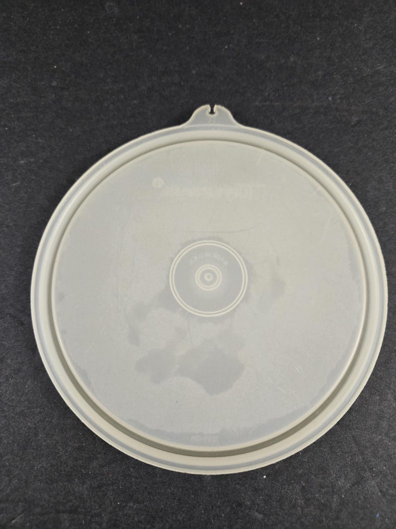 Tupperware 238 Seal Replacement Lid ONLY Sheer 6 Round Vintage - Etsy