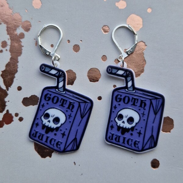 Cartoon Earrings - Etsy UK