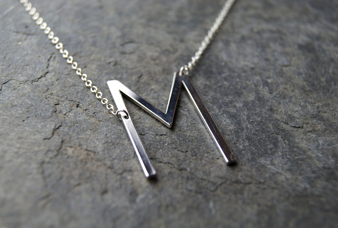 Chain m With XXL Letter - Etsy