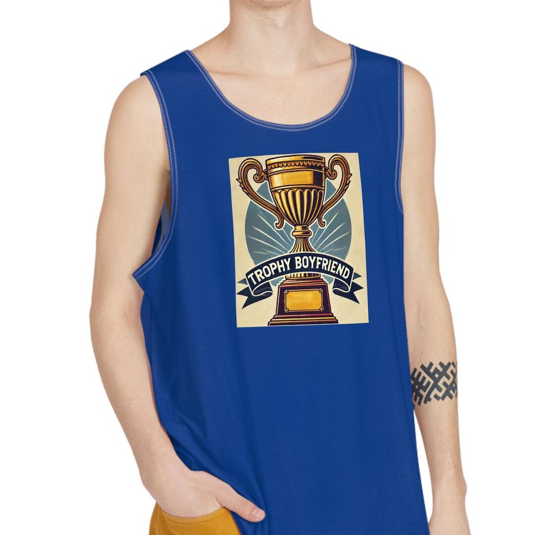 Men's Tank, Fun Trophy Boyfriend Design, LGBT Pride Parade Apparel, Gay ...