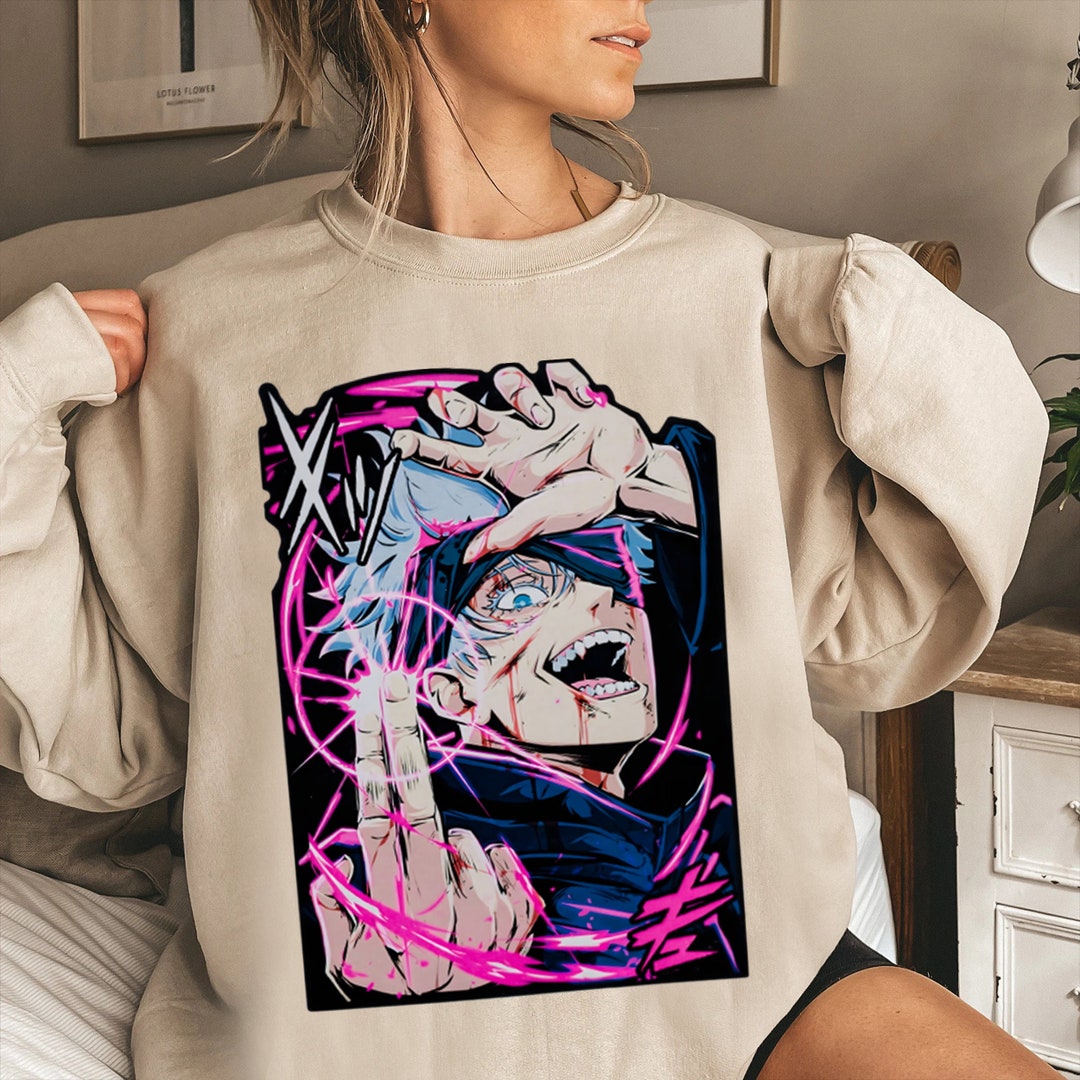 Gojo Shirt, Satoru Gojo, Anime Shirt, Jujutsu Kaisen Hoodie, Satoru ...