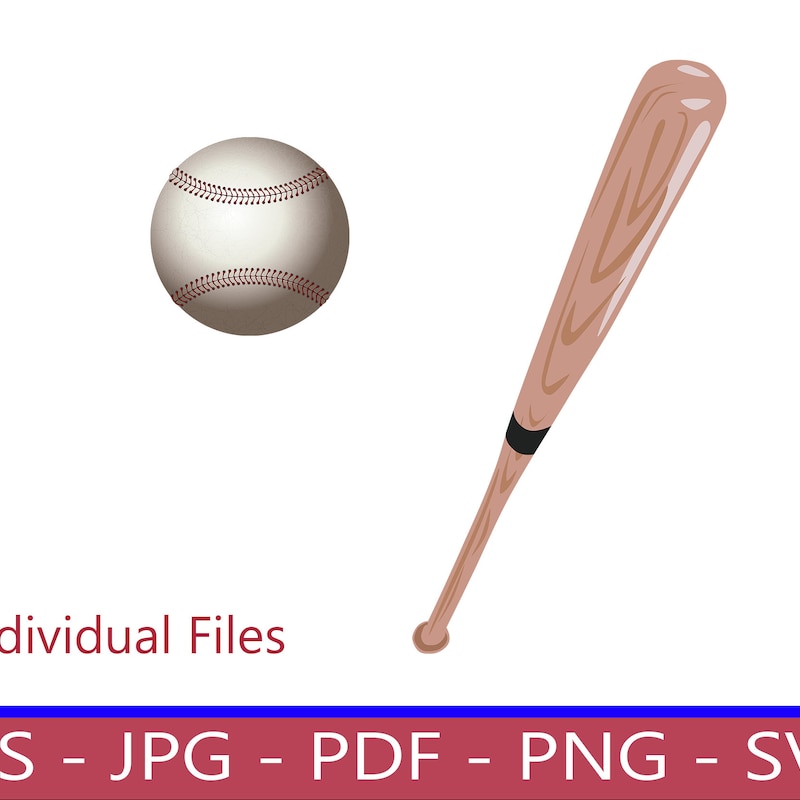Baseball Bat Svg - Etsy
