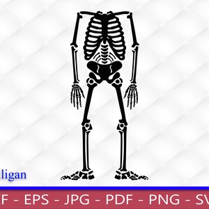 Headless Skeleton | SVG | PNG - Etsy UK