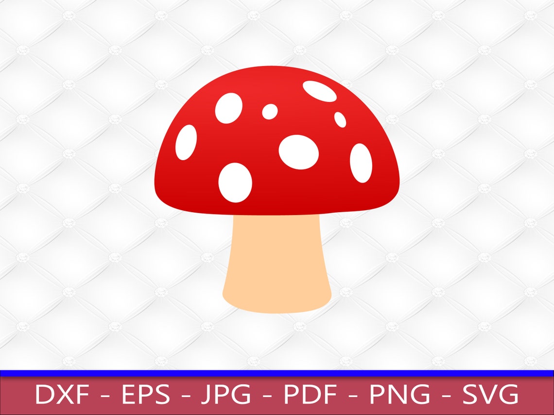 Mushroom, SVG, PNG, Clipart - Etsy
