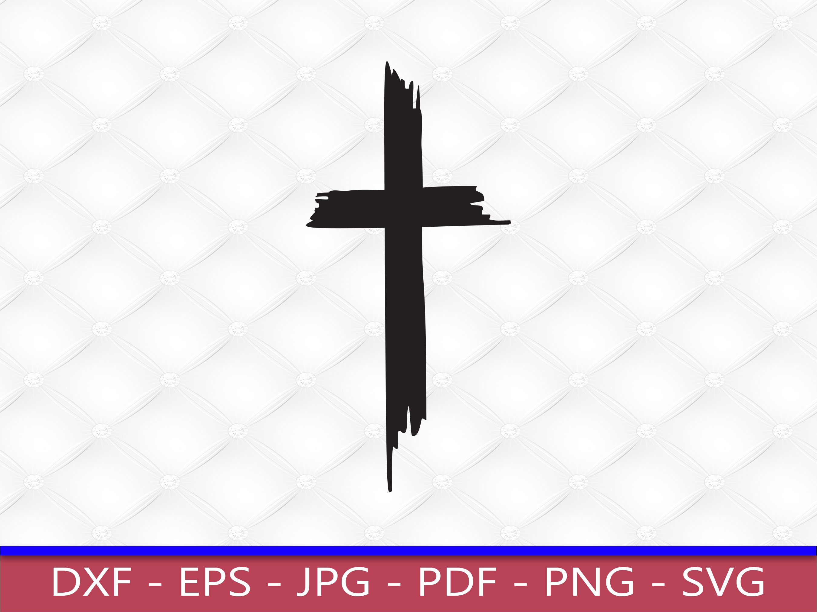 Rustic Cross, SVG, PNG, Clipart - Etsy