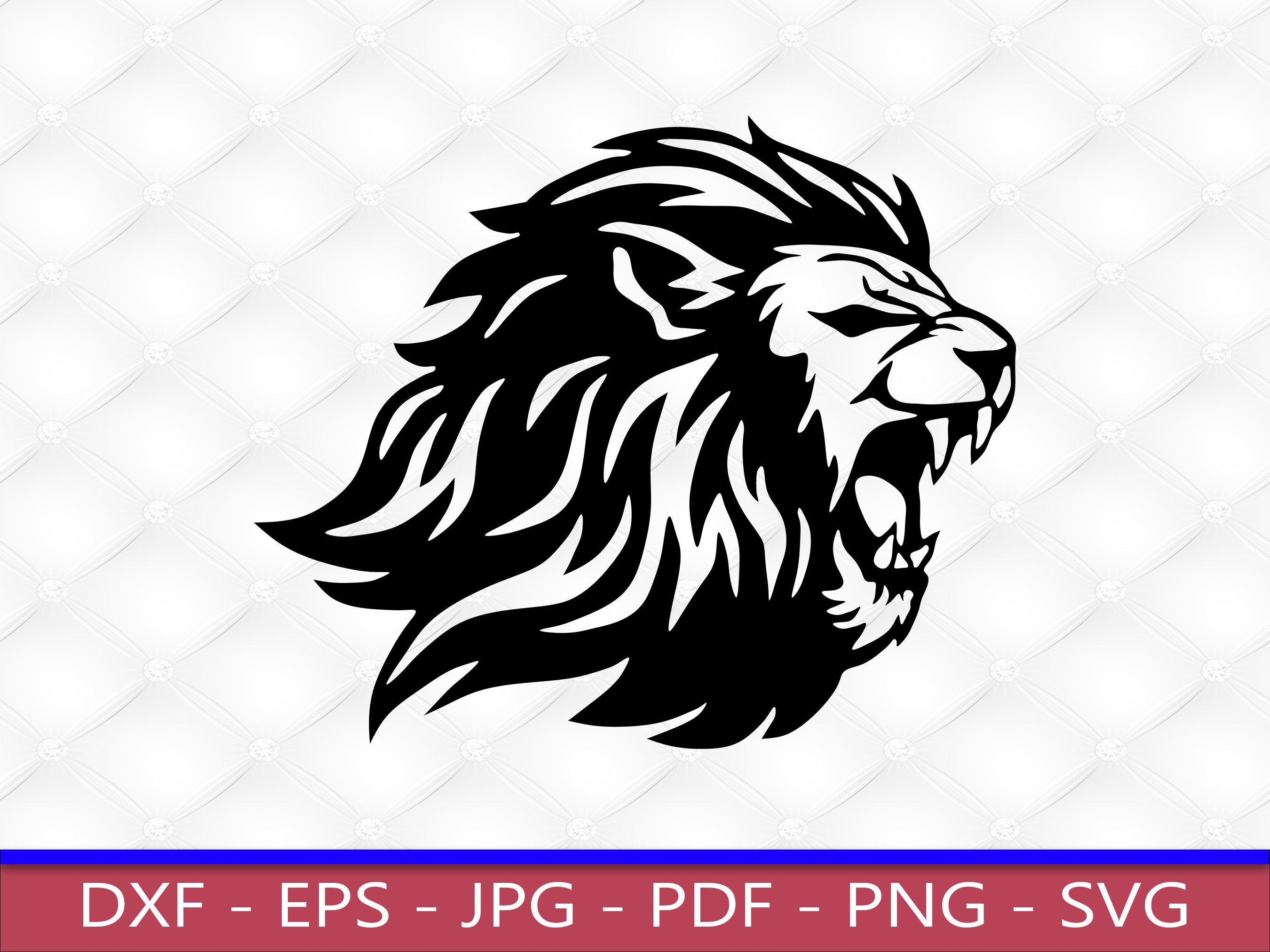 Clipart Lion Head Roaring Clipart Lion Head Roaring