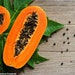 Caribbean Red Papaya Tropical Fruit Organic 150 Seeds USA Seller. - Etsy