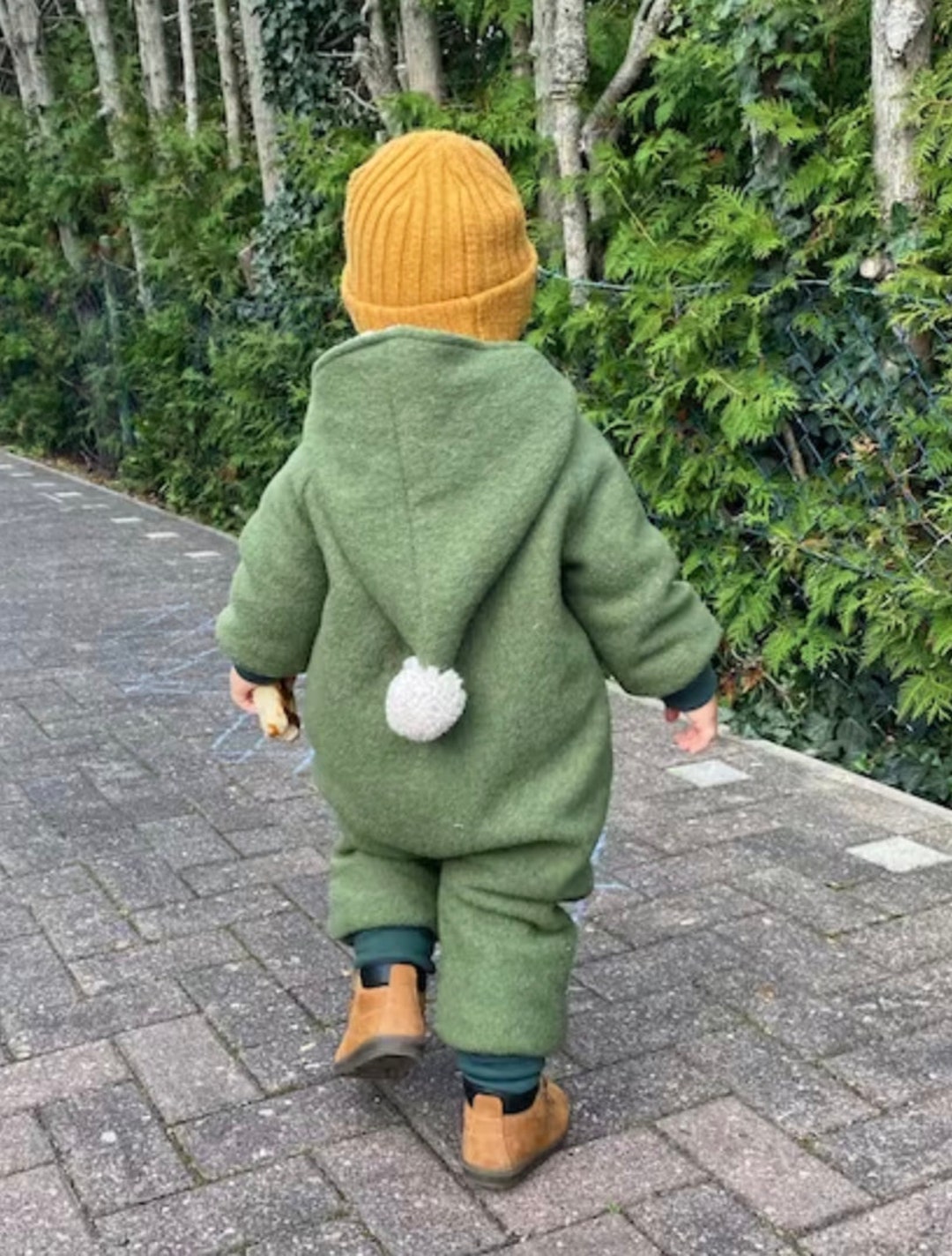 Walk Overall With Turn-up Cuffs, Walk Overall Made of New Wool, Fully ...