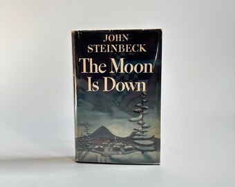 Steinbeck - the Moon is Down - 1942 First Edition, First Printing - Etsy