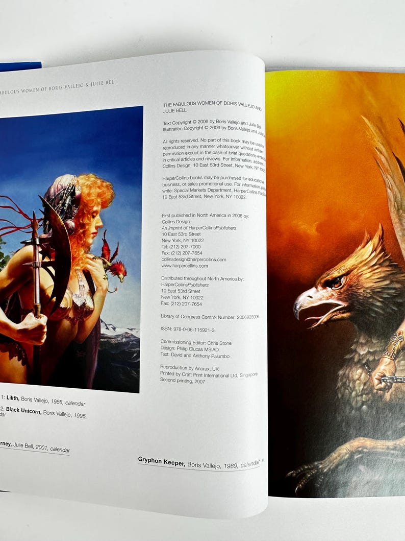 The Fabulous Women of Boris Vallejo and Julie Bell - Etsy