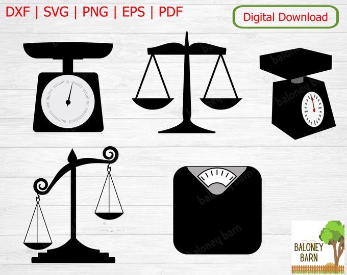 Scale SVG, Scale Cut File, Scale DXF, Scale PNG, Scale Clipart, Scale ...