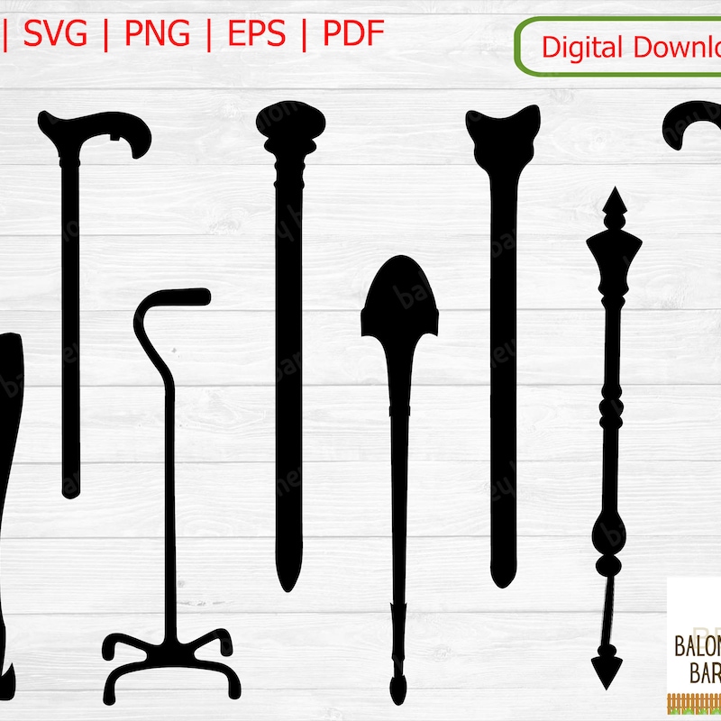 Used Walking Stick - Etsy