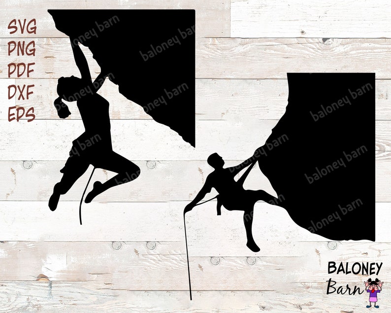 Climbing Clipart Climb SVG Rock Climbing Climbing - Etsy