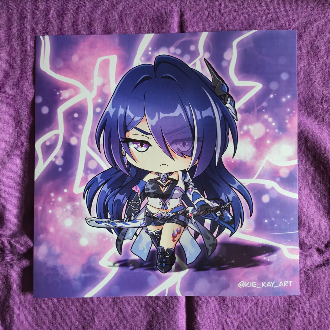 Honkai Star Rail HSR Chibi Print 8.5x8.5 - Etsy