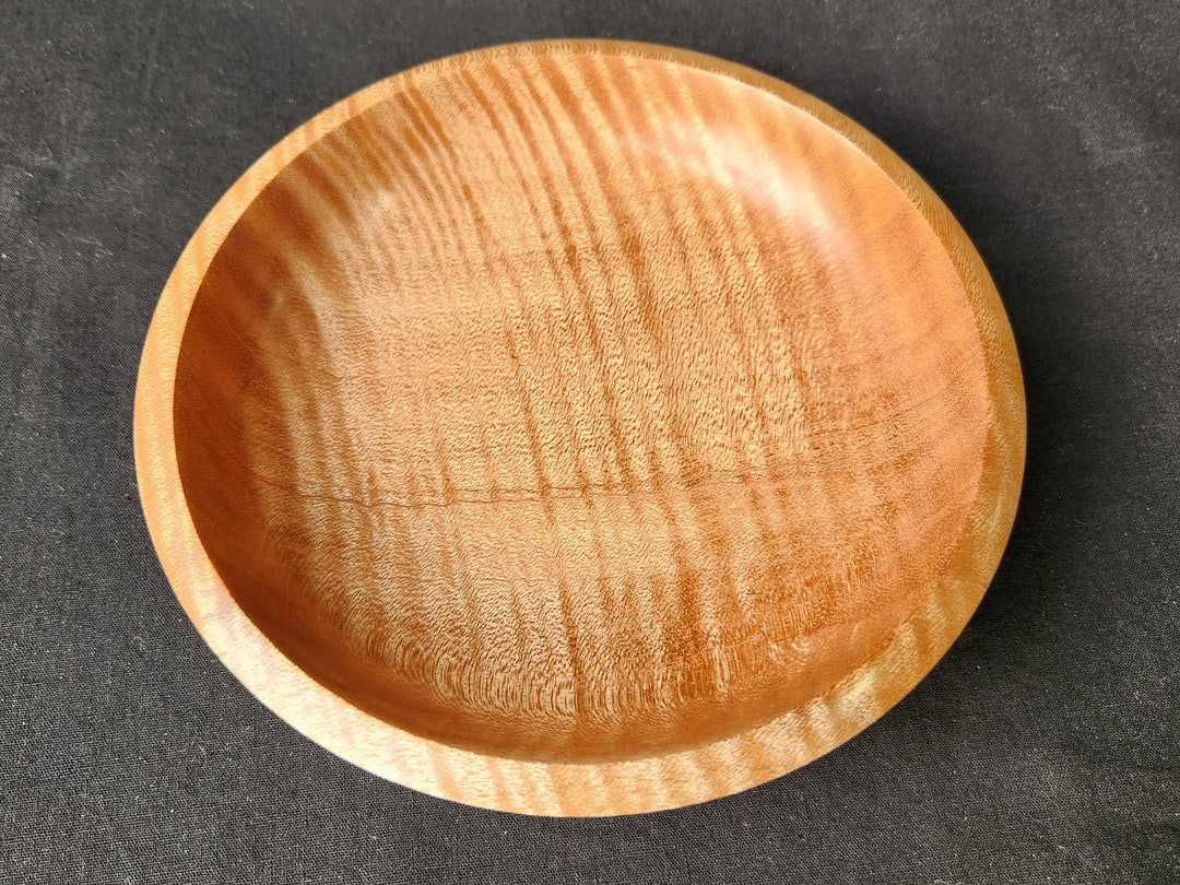 Fiddleback Maple Silkwood Bowl - Etsy