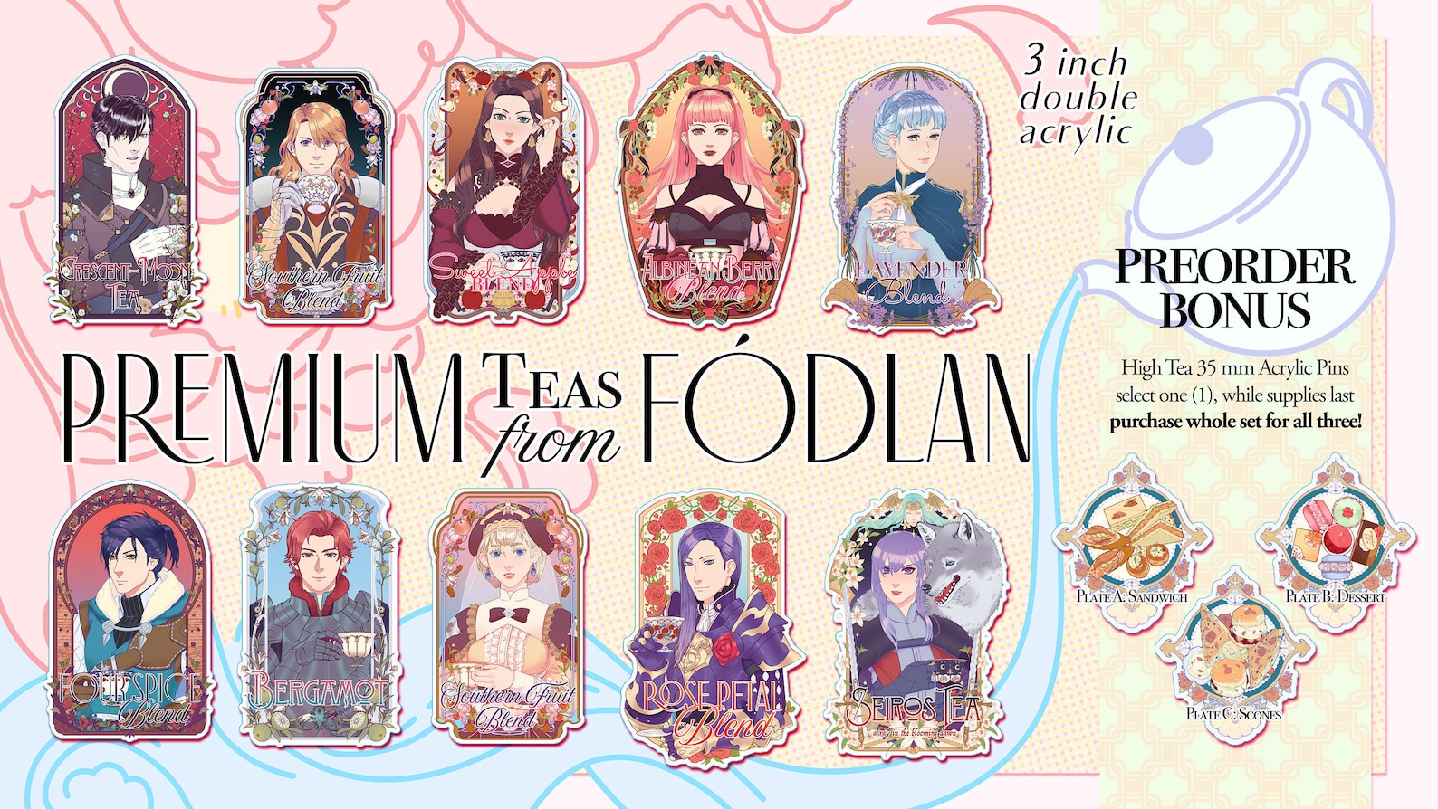 Fire Emblem Three Houses: 3" Tea Label Charms - Etsy