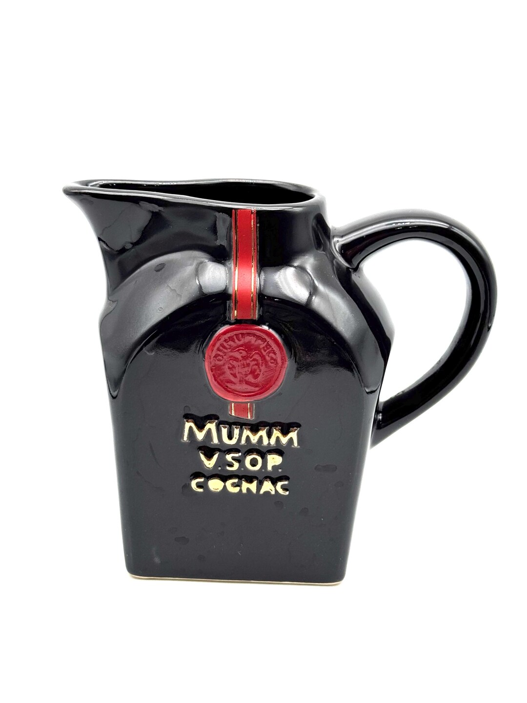 Mumm VSOP Cognac, Ceramic Pitcher, General Wine & Spirits Company ...