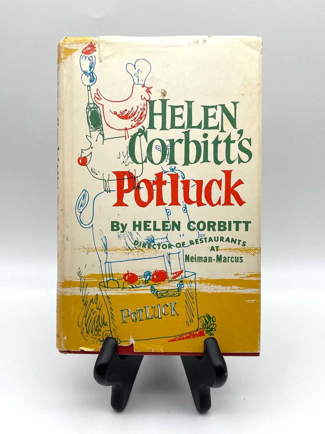 Vintage Cookbook, Helen Corbitt's Potluck Cookbook First Edition 1962 ...