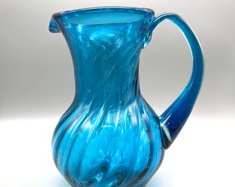 Turquoise Pitcher - Etsy