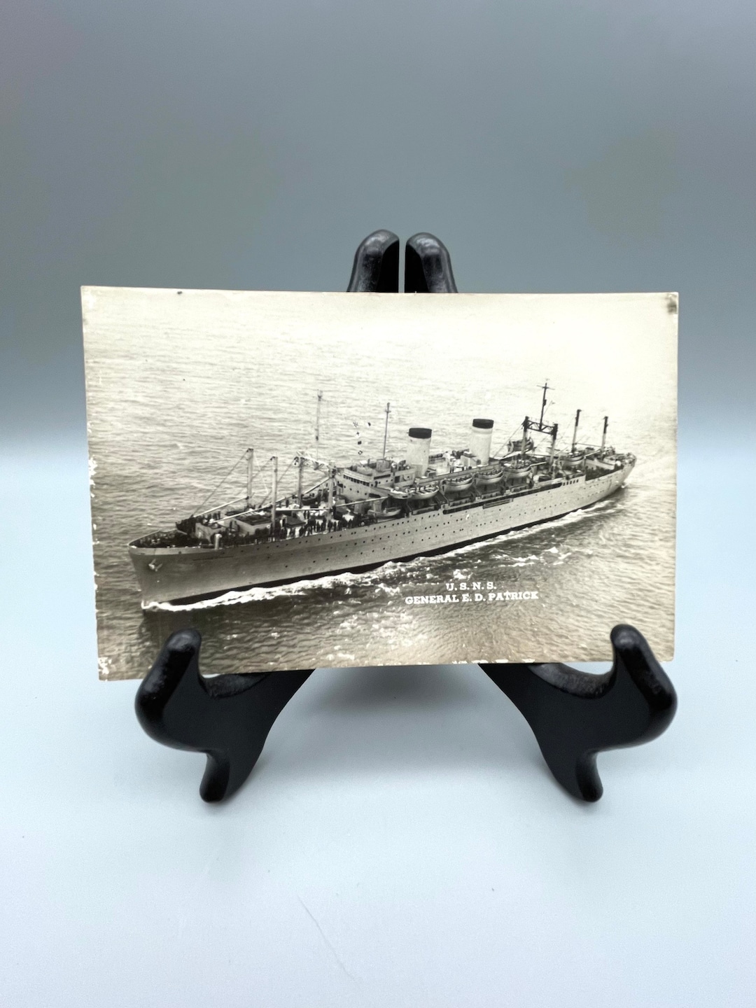 Vintage Postcard U S N S General Edwin D Patrick Ship - Etsy