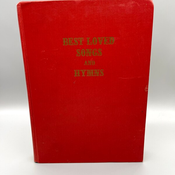 Vintage Song Book - Etsy