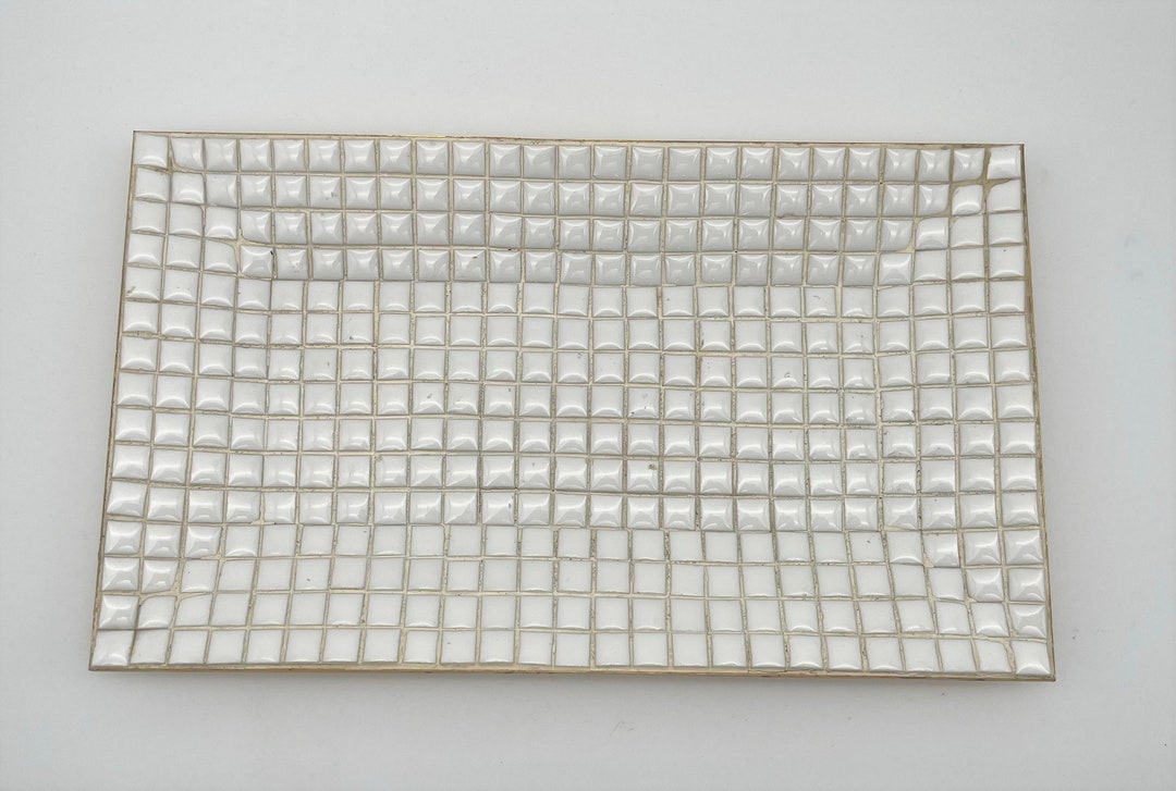 MCM Mosaic Tile Tray - Etsy