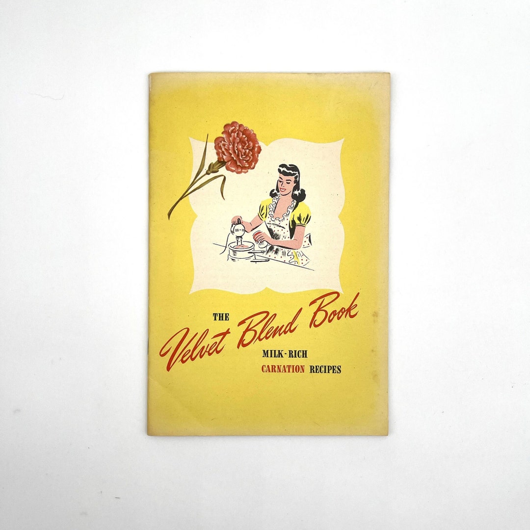 Carnation Milk Recipe Booklet the Velvet Blend Book - Etsy