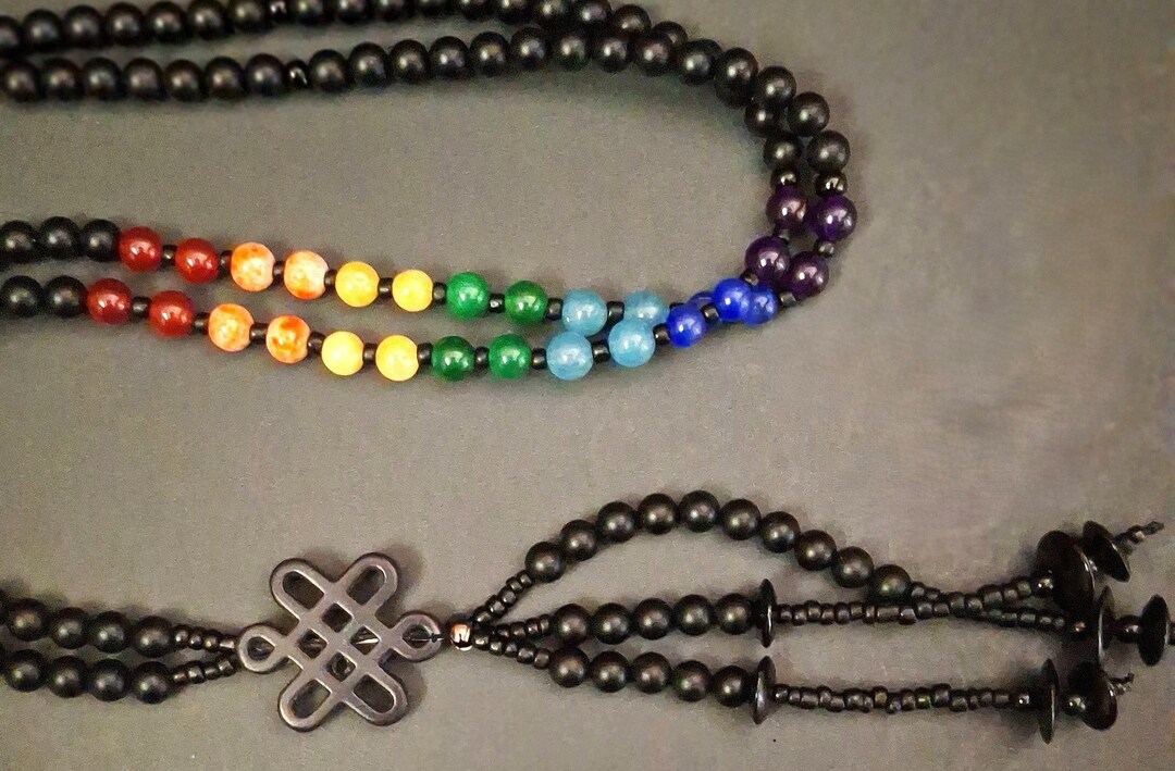Black Onyx, Chakra Stones, Chinese Knot Beads, Juzu Prayer Beads ...