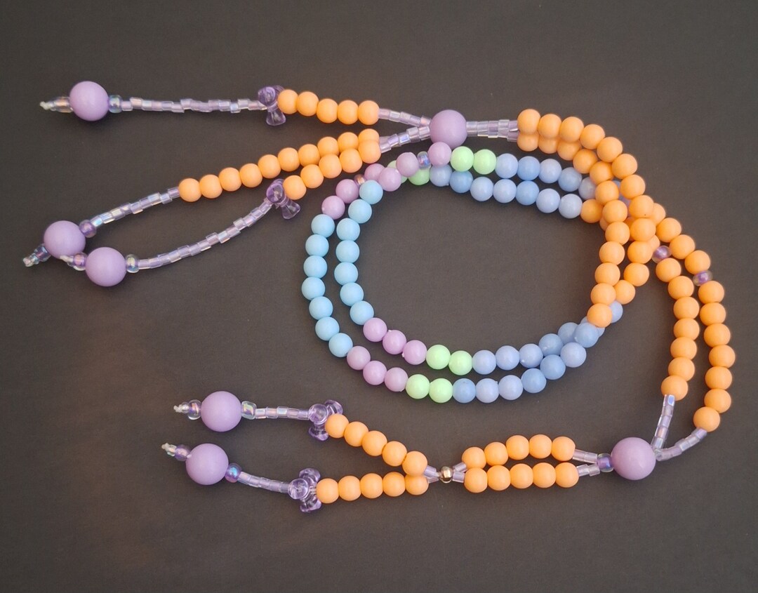 Youth, Multi Hued Acrylic, Juzu Prayer Beads, Nichiren SGI Buddhist ...