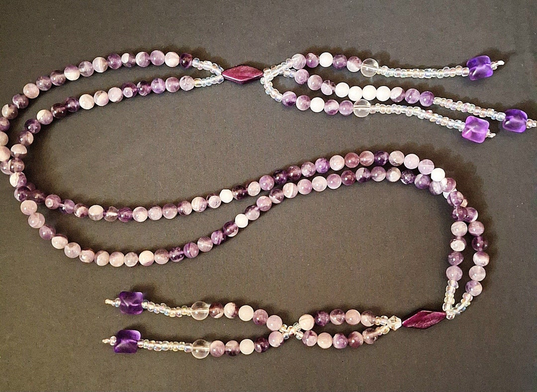 Amethyst, Jade, Juzu Prayer Beads, Nichiren SGI Buddhist, Chanting ...