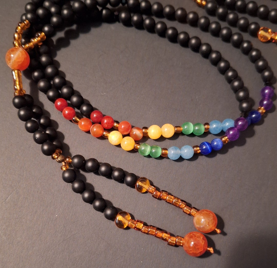 Black Onyx, Chakra Stones, Fire Agate, Juzu Prayer Beads, Nichiren SGI ...