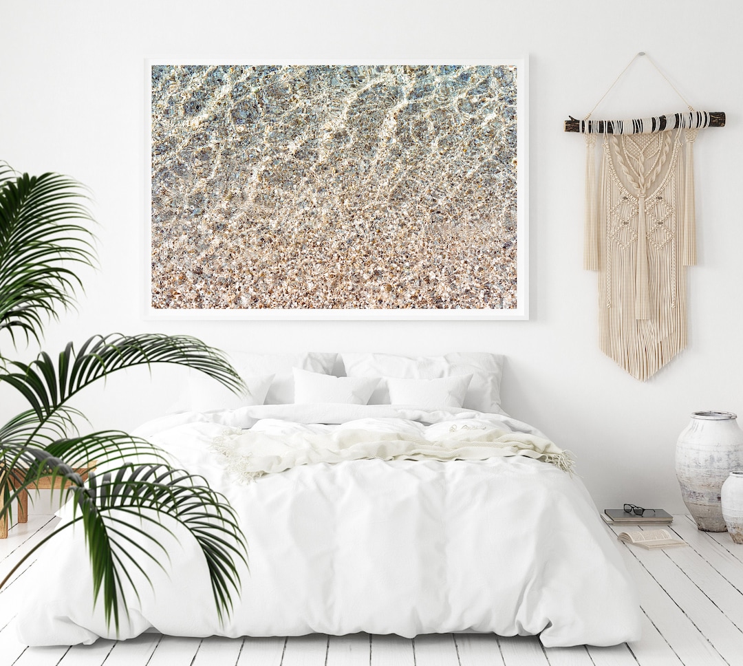 Abstract Water Photography, Large Fine Art Print Ocean Print, Beach ...