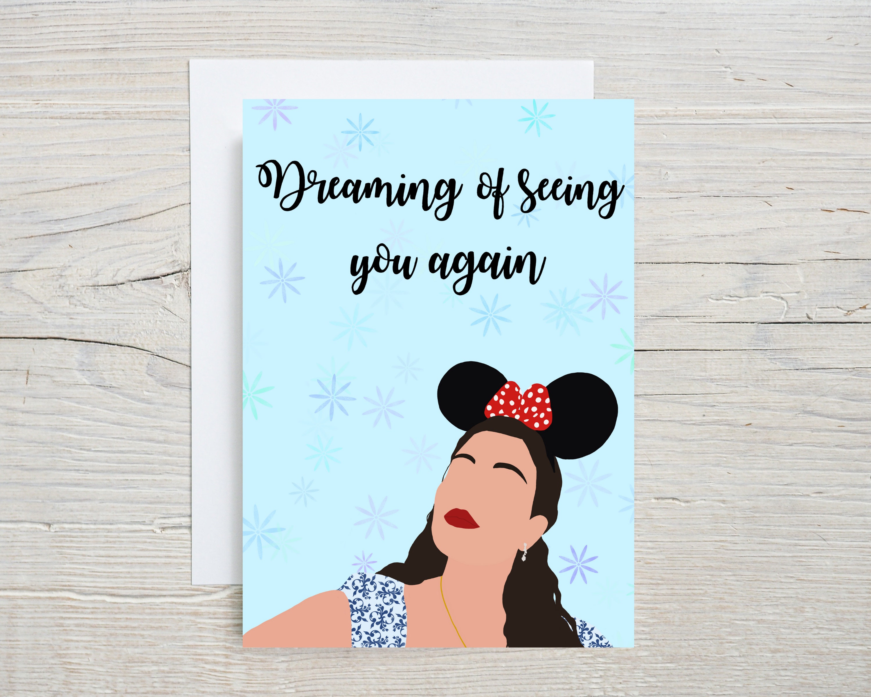 Custom Digital Portrait Card, Printable Customized Digital Art Greeting ...