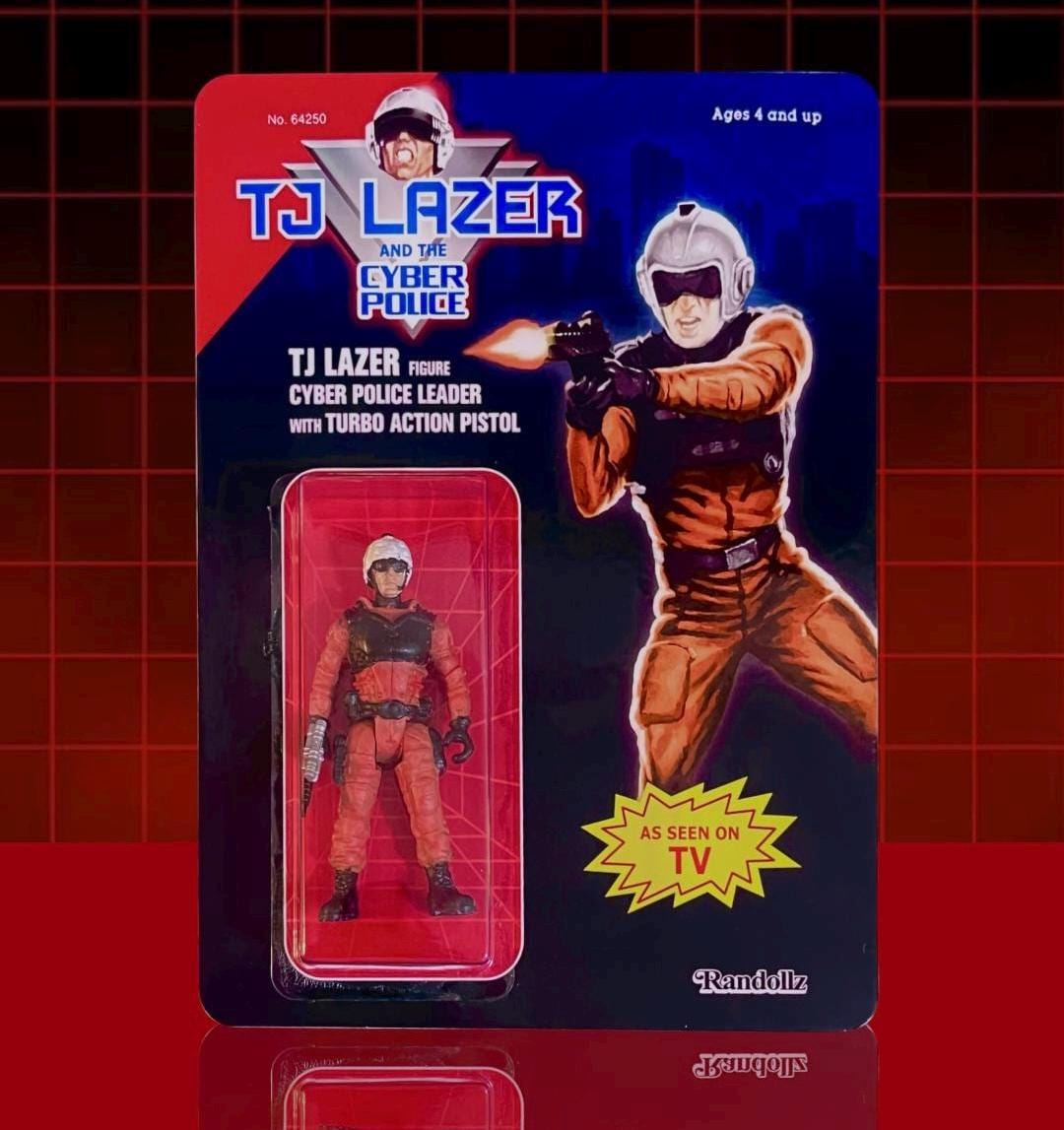 Custom 3.75” Robocop Ultra Police Figure - TJ LAZER - Retro 80’s 90’s ...