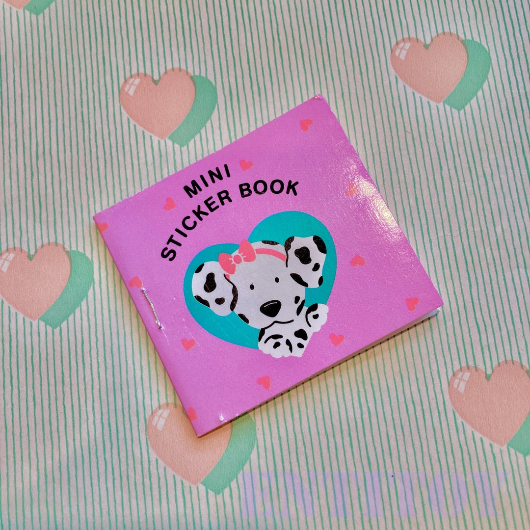 SPOTTIE Dottie STICKER BOOK // Rare Vintage Sanrio Mini Sticker Book ...