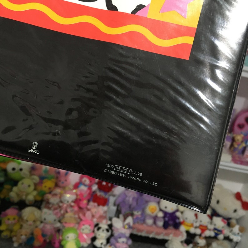 Office SPOTTIE DOTTIE BINDER // Vintage Sanrio Puffy Vinyl Trapper ...