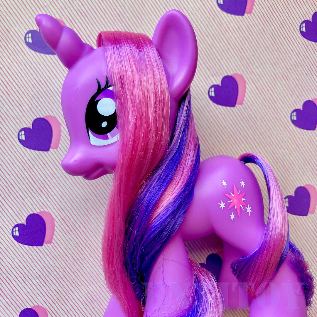 TWILIGHT SPARKLE // My Little Pony G4 BIG 6in Fashion Style Brushable ...