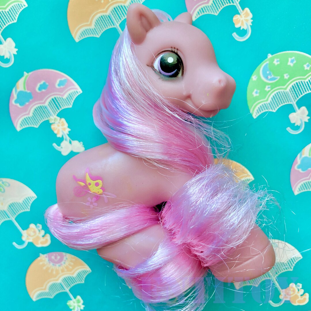 FLUTTERSHY FAKIE // Vintage My Little Pony G3 clone imposter Brushable ...