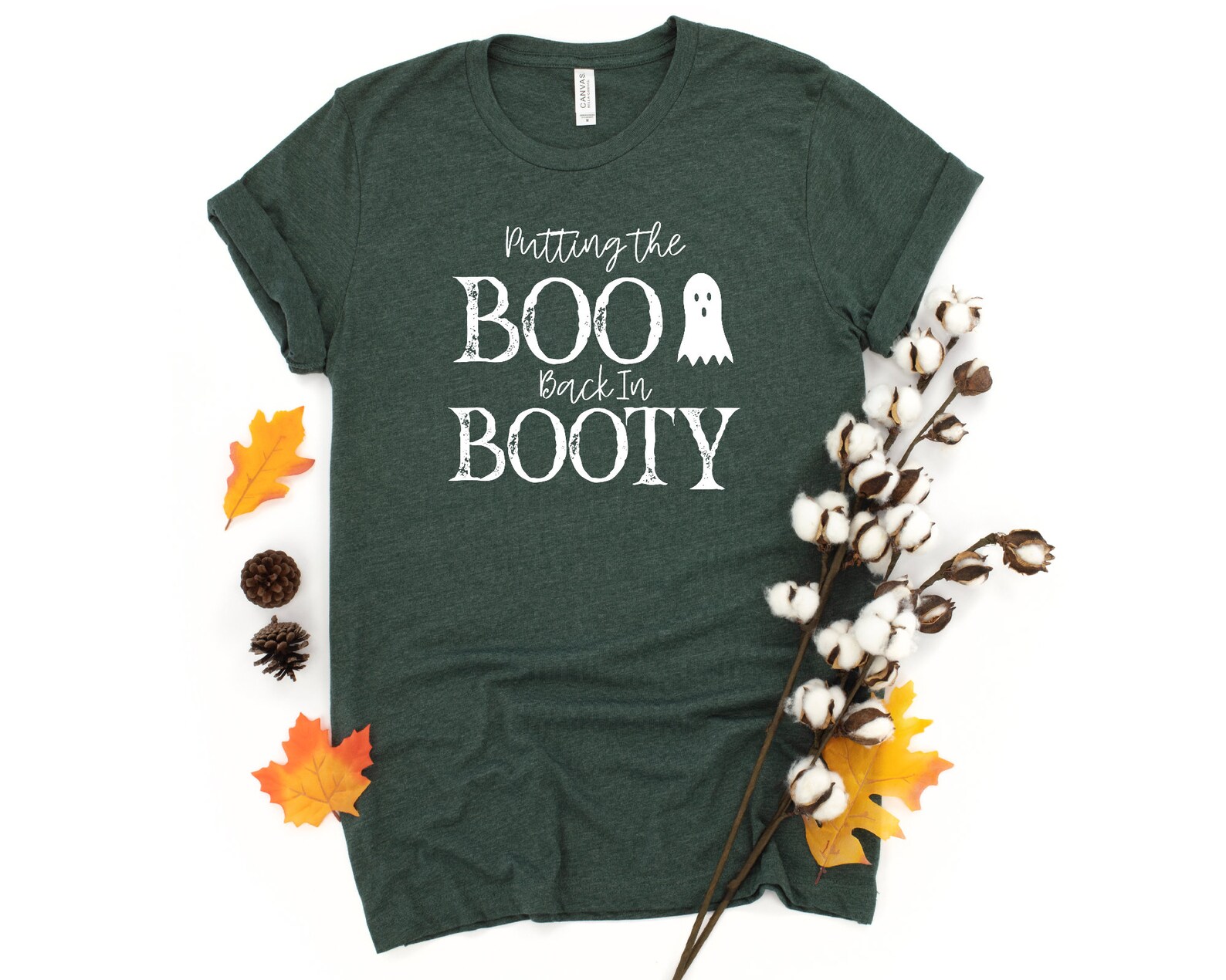 Putting the Boo Back in Booty Funny Women's Halloween - Etsy