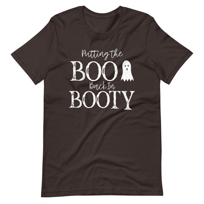 Putting the Boo Back in Booty Funny Women's Halloween - Etsy
